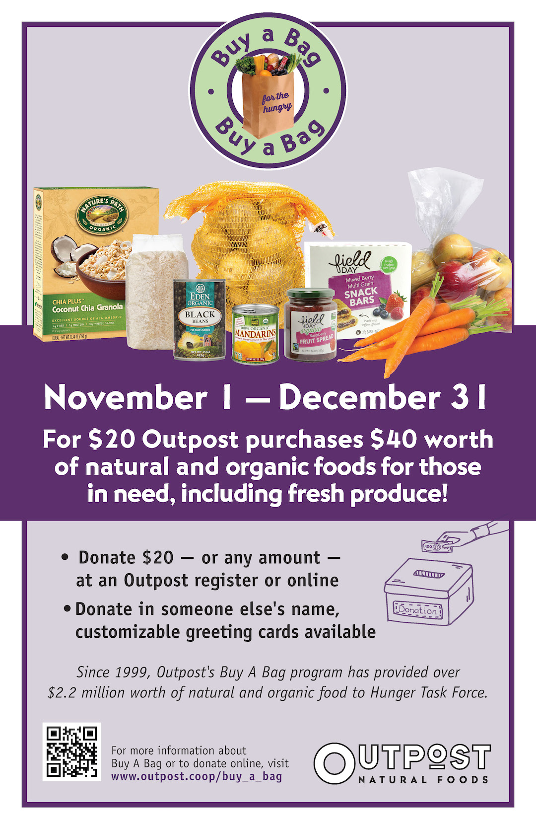 Buy A Bag · Outpost Natural Foods