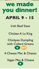 Menus · Outpost Natural Foods